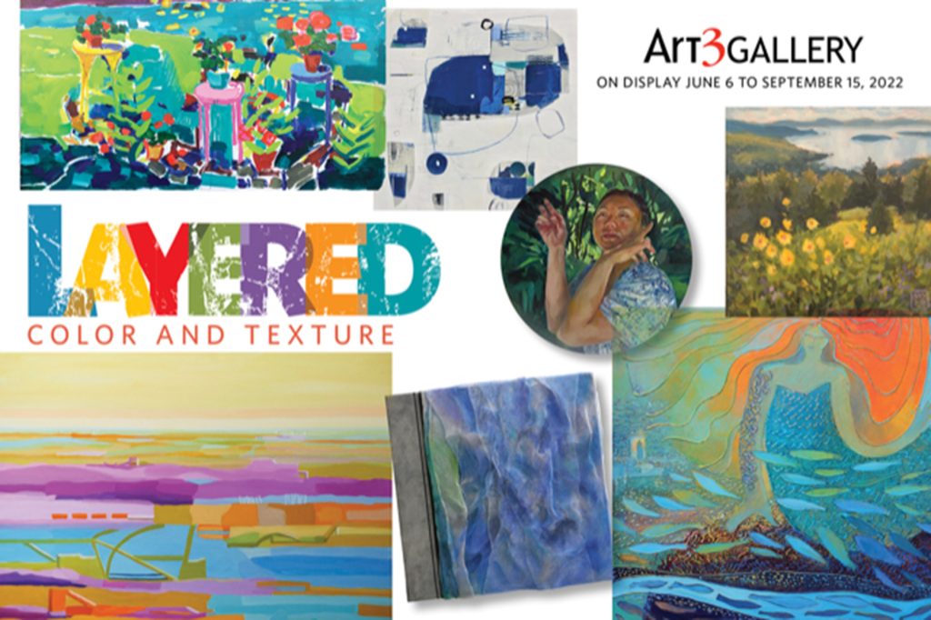 Layered: Color and Texture - Art 3 Gallery